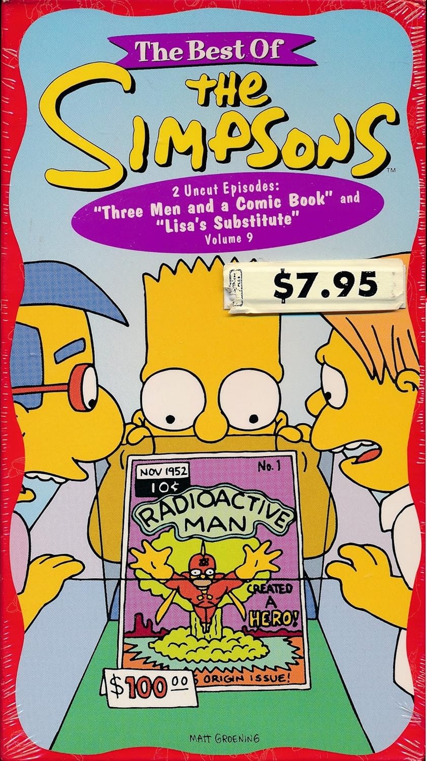 Amazon.com: The Best of The Simpsons, Vol. 9 - Three Men and a Comic ...