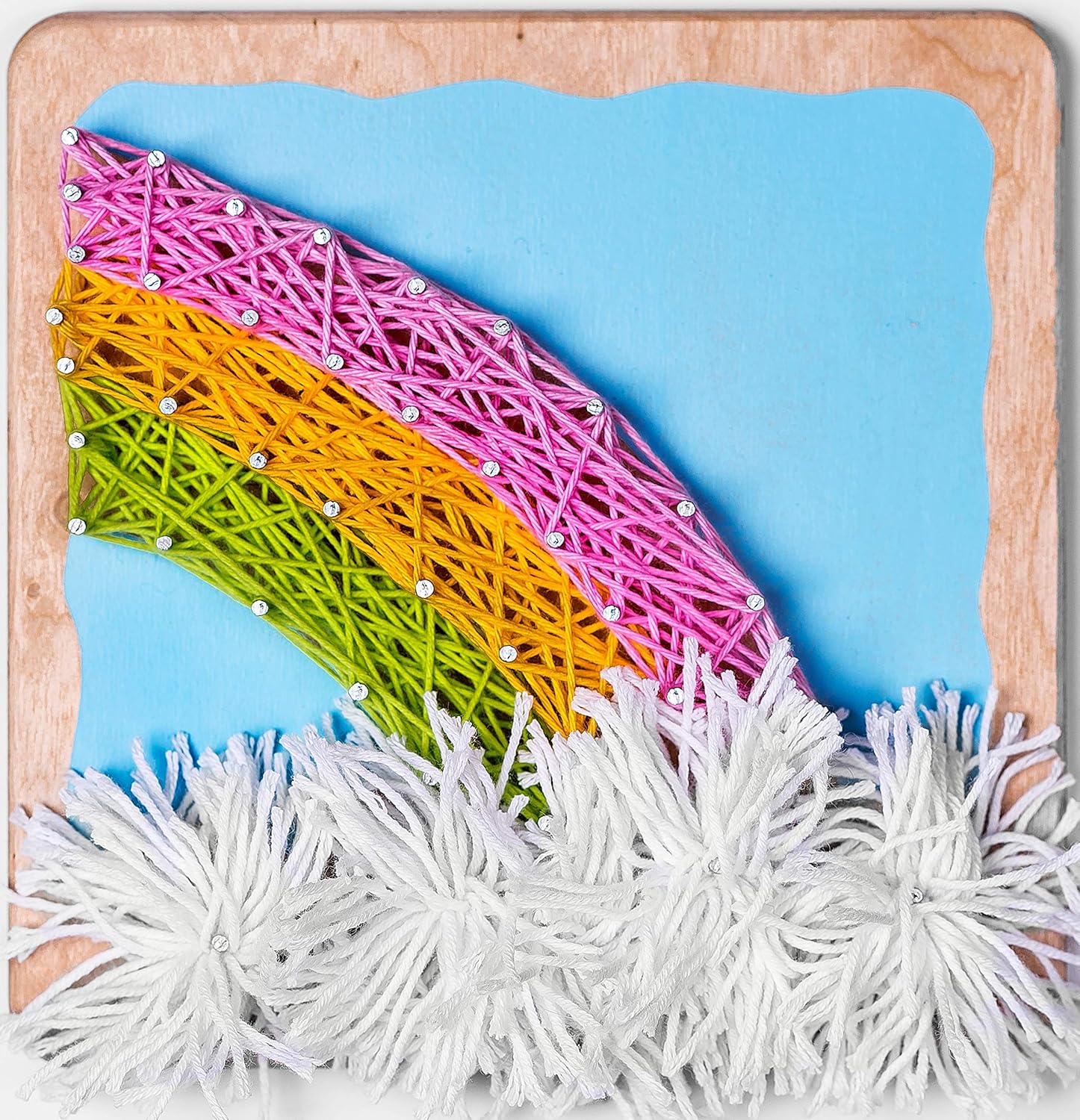 Rainbow String Art