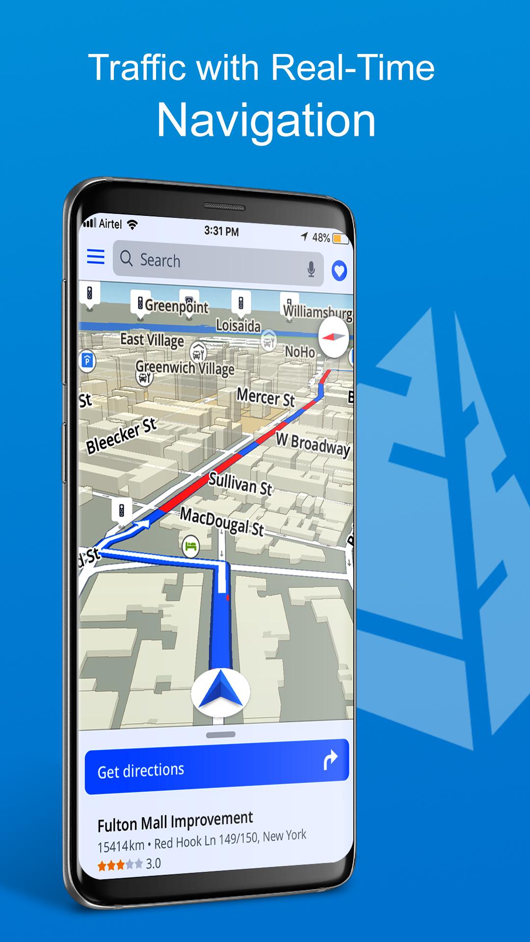 GPS, Maps, Directions, Traffic, Compass Navigation - App on Amazon Appstore