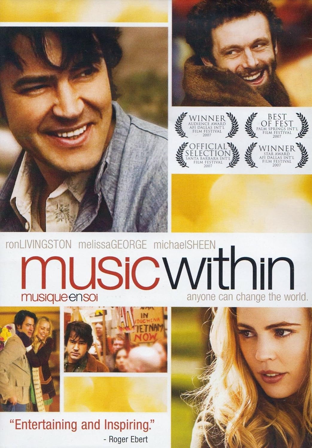 Amazon.com: Music Within (DVD) : Michael Sheen, Ron Livingston, Melissa ...