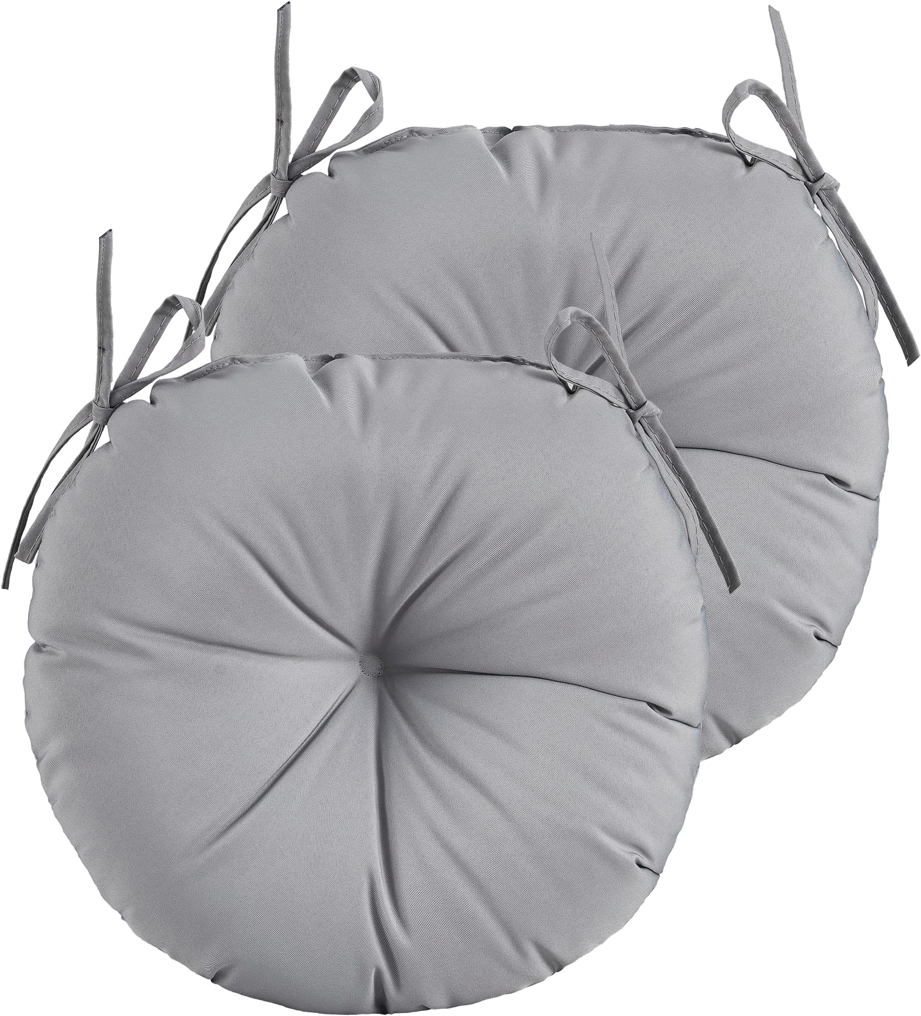 Amazon.com: Blazing Needles 16-inch Twill Round Chair Cushion, 16" x 16 ...