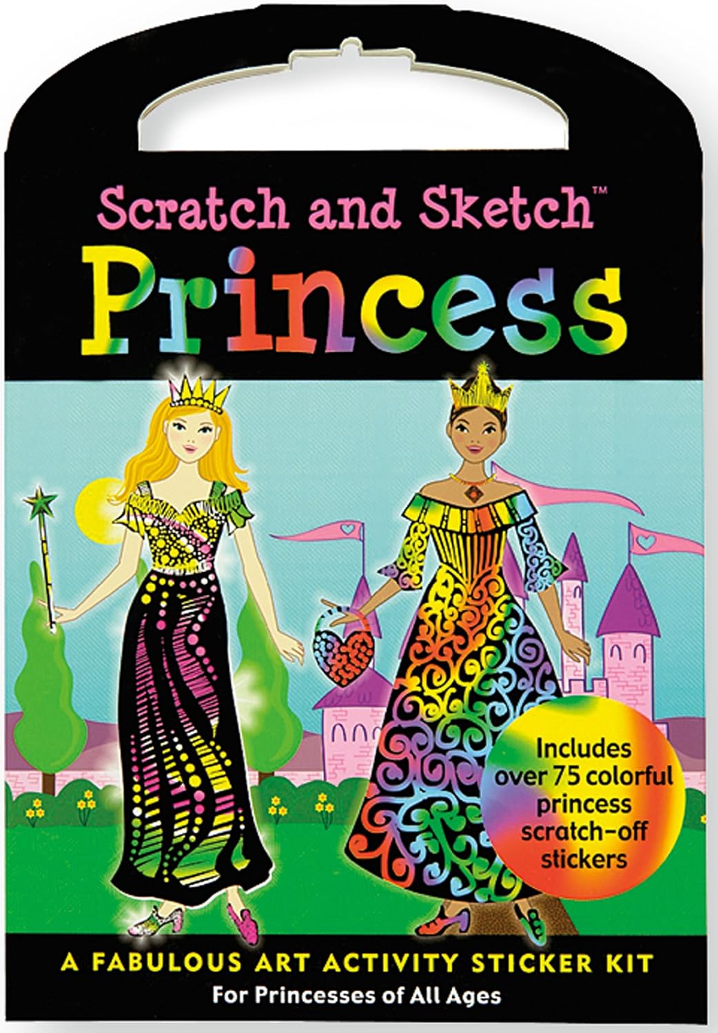Princess Scratch & Sketch Sticker Kit (Scratch and Sketch): A Fabulous ...