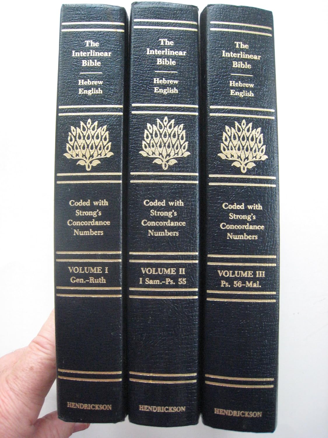 The Interlinear Bible Hebrew/English Three Volume Set: Volume I Gen ...