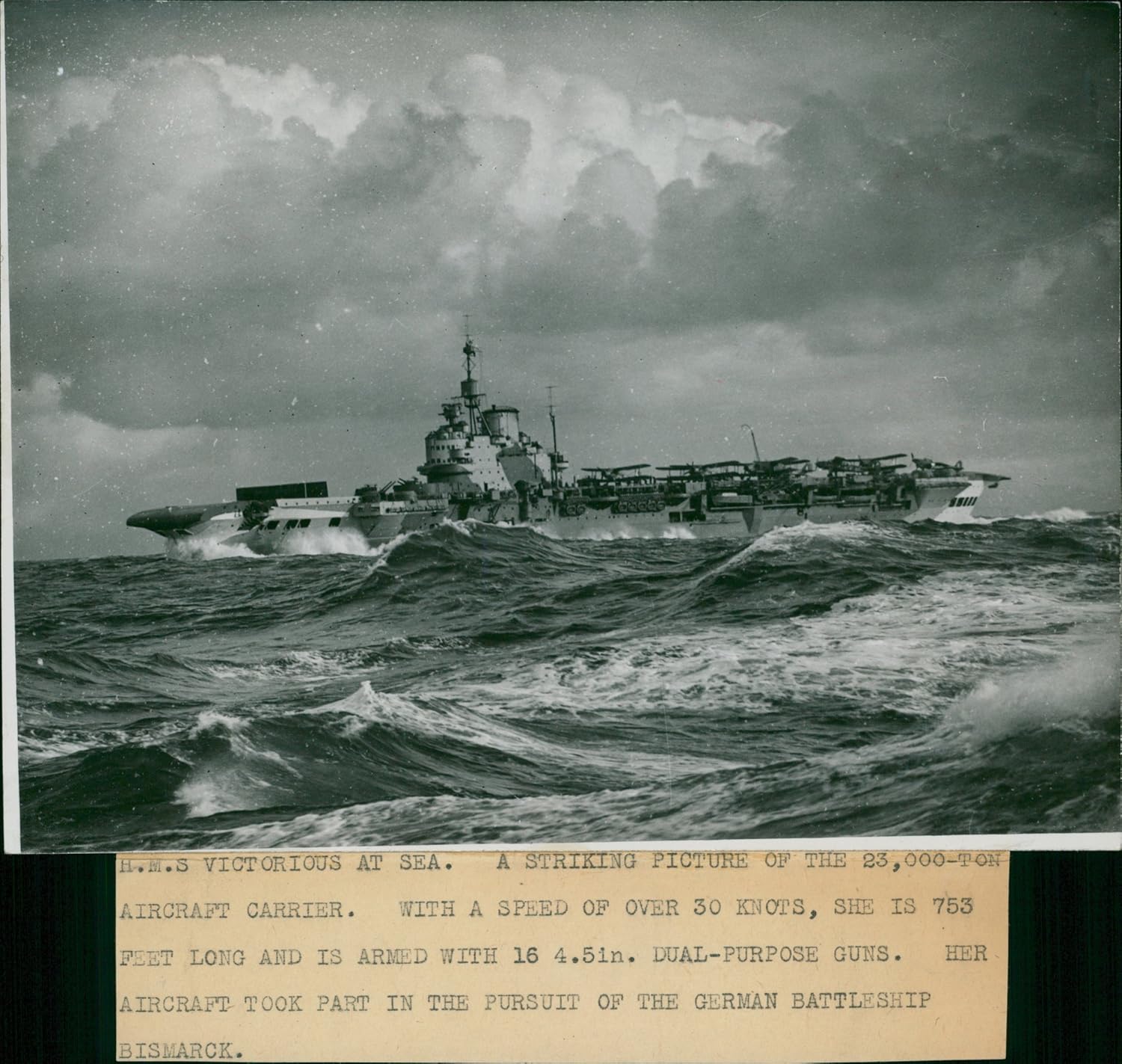 Amazon.com: Vintage photo of HMS Victoria Victoria-class battleship ...