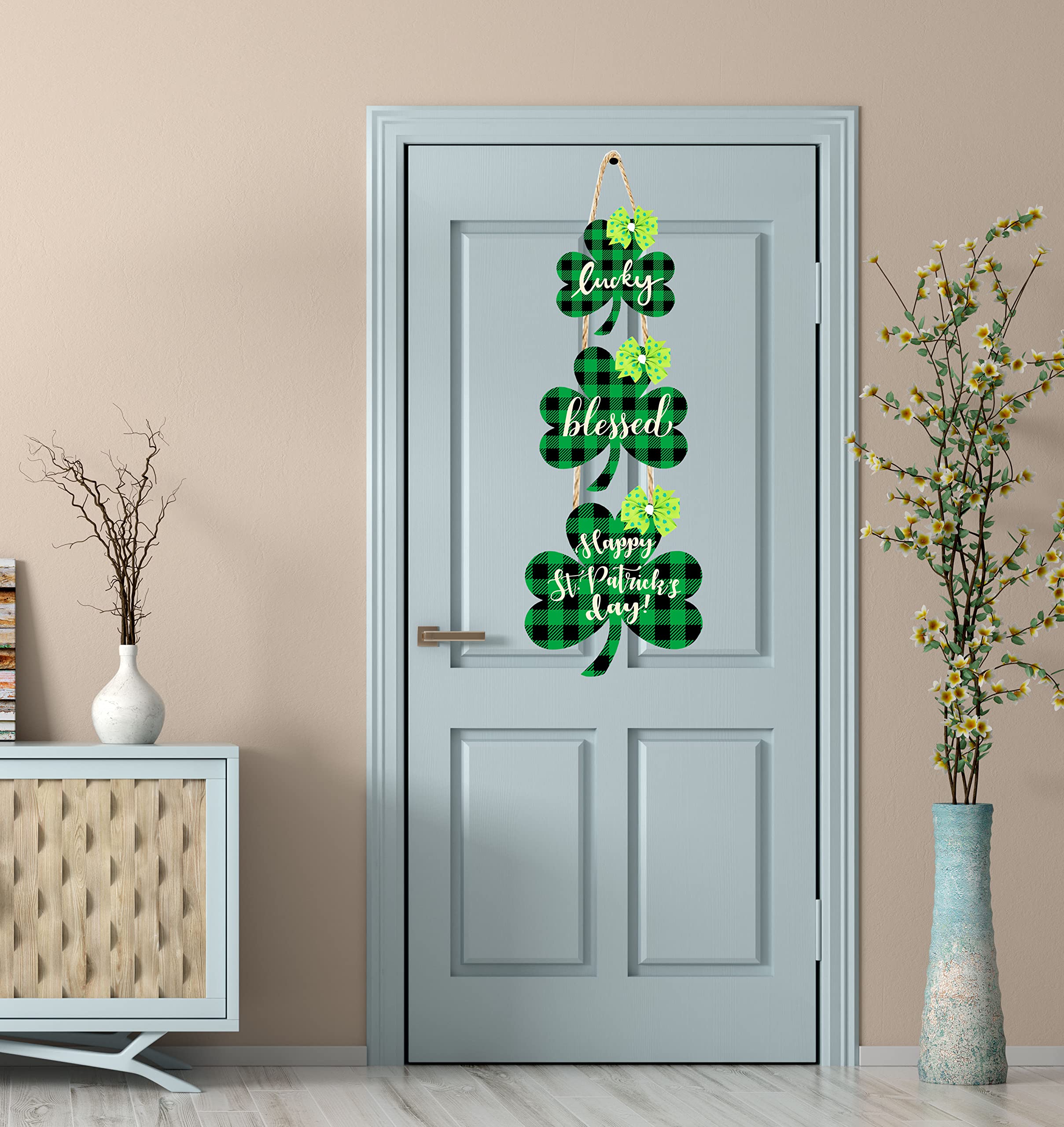 Snapklik.com : St.Patricks Decorations For Home Lucky Blessed Happy St ...