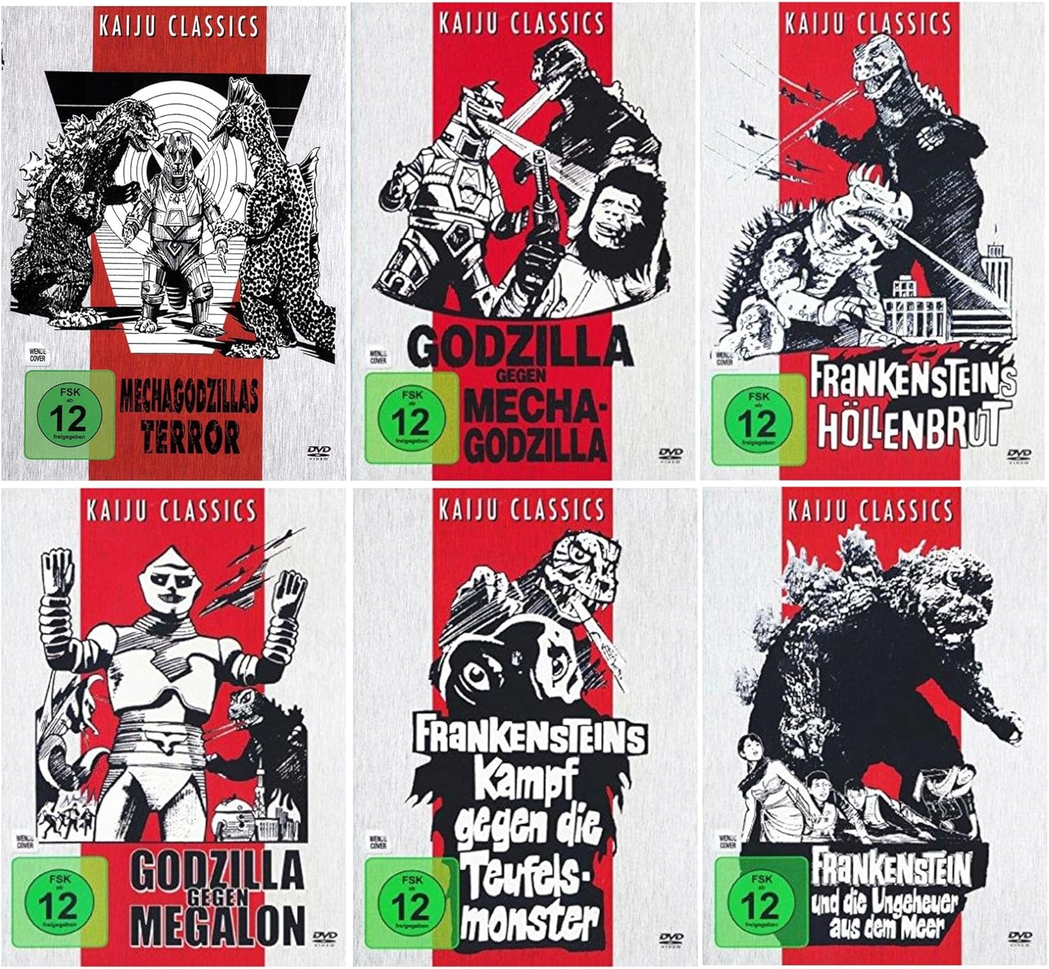 Die Godzilla Box Collection [ Kaiju Classics Edition ] Das wahre aus ...