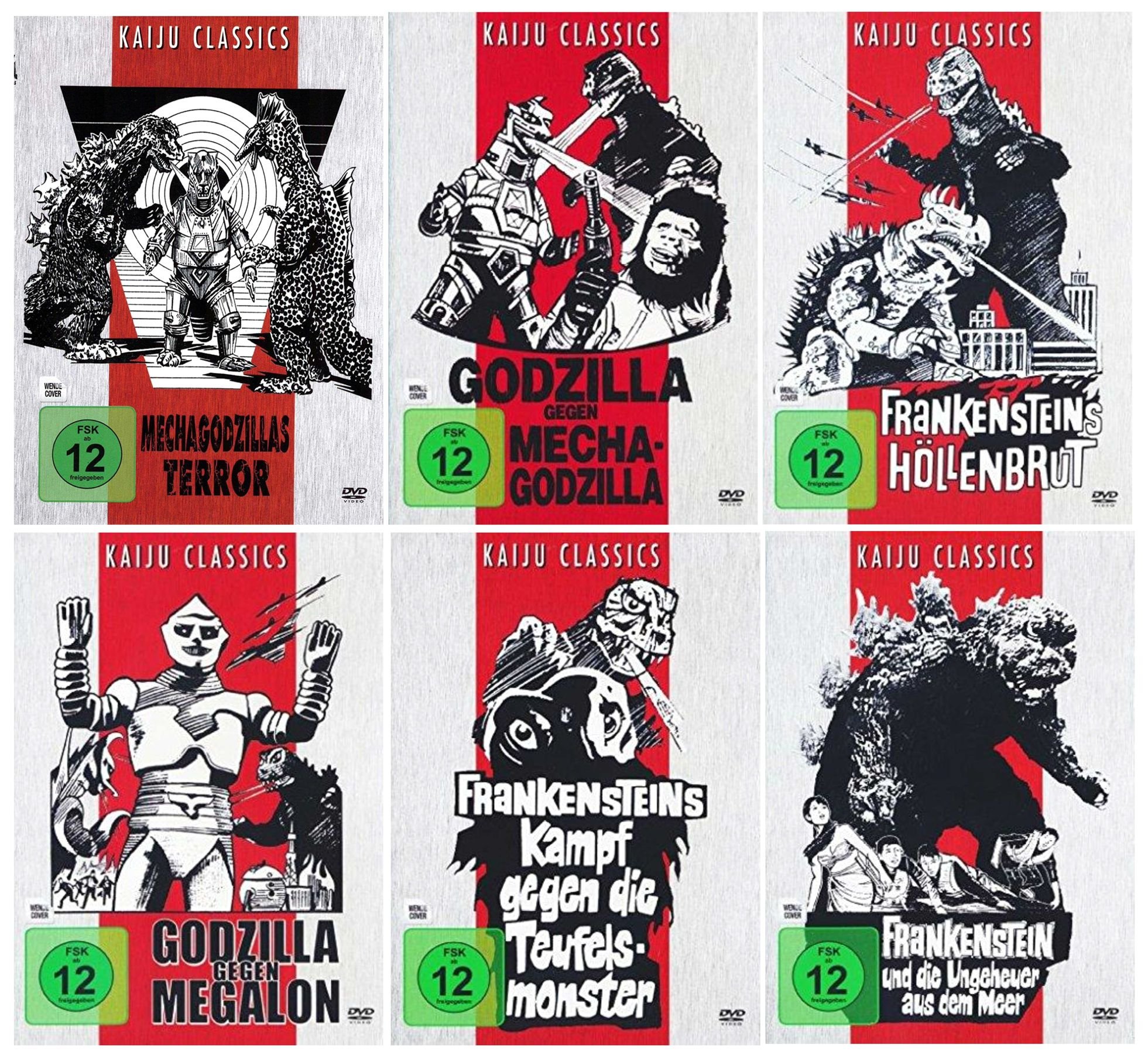 Die Godzilla Box Collection [ Kaiju Classics Edition ] Das wahre aus ...