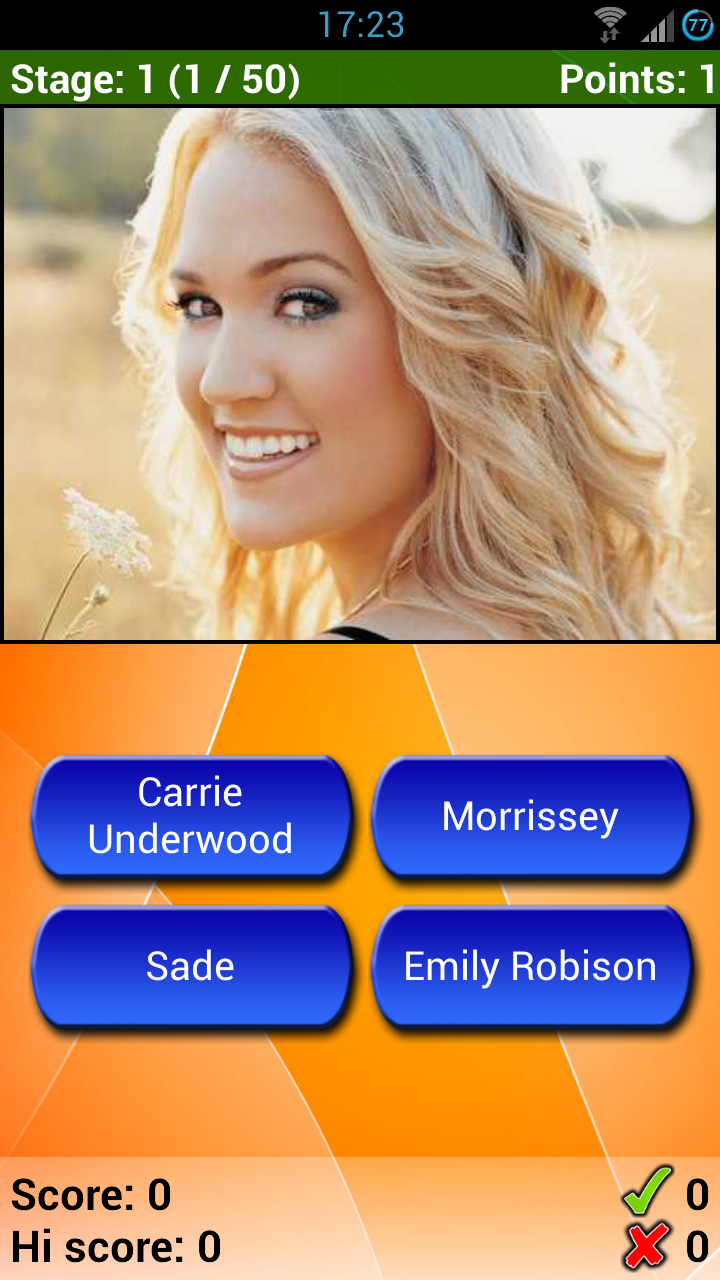 Celebrity Singers Tile Quiz - App on Amazon Appstore