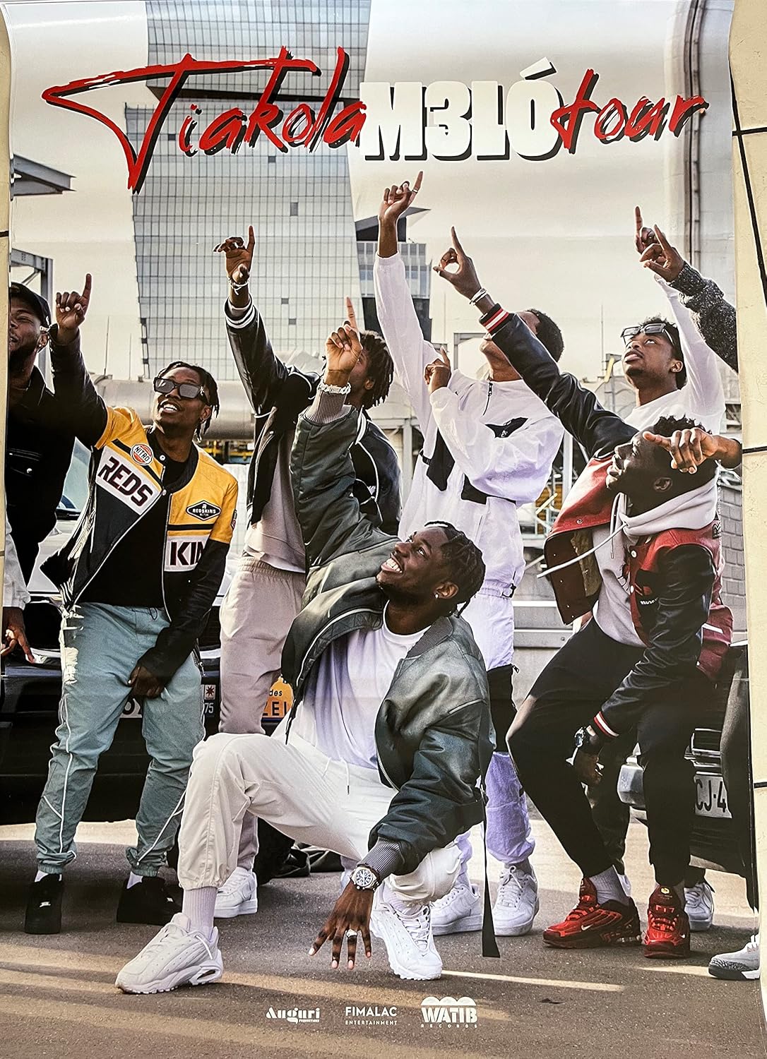 Générique Tiakola - Affiche de Concert - M3Lo - Tour - 70x100cm ...