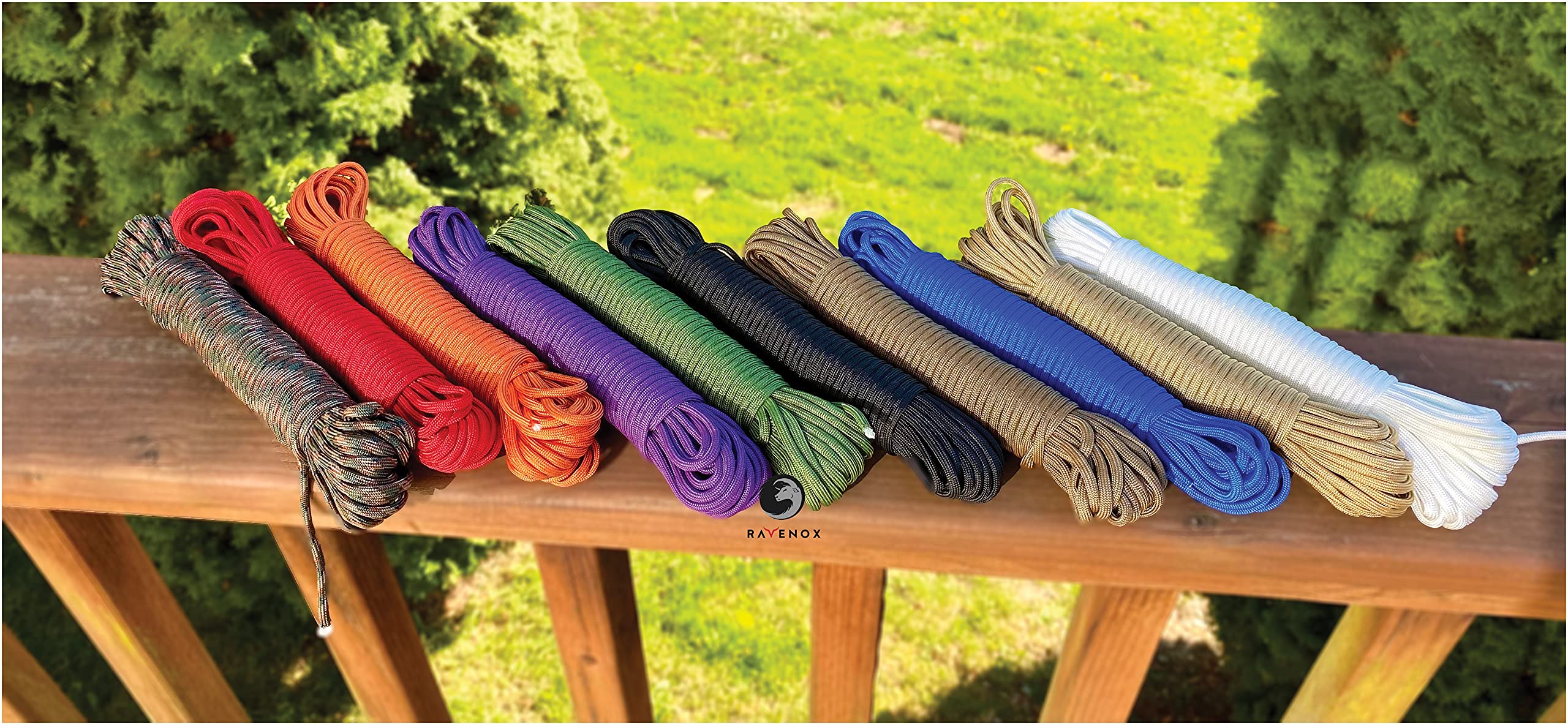 Snapklik.com : Ravenox Type III 550 Paracord Genuine Military 550 Cord