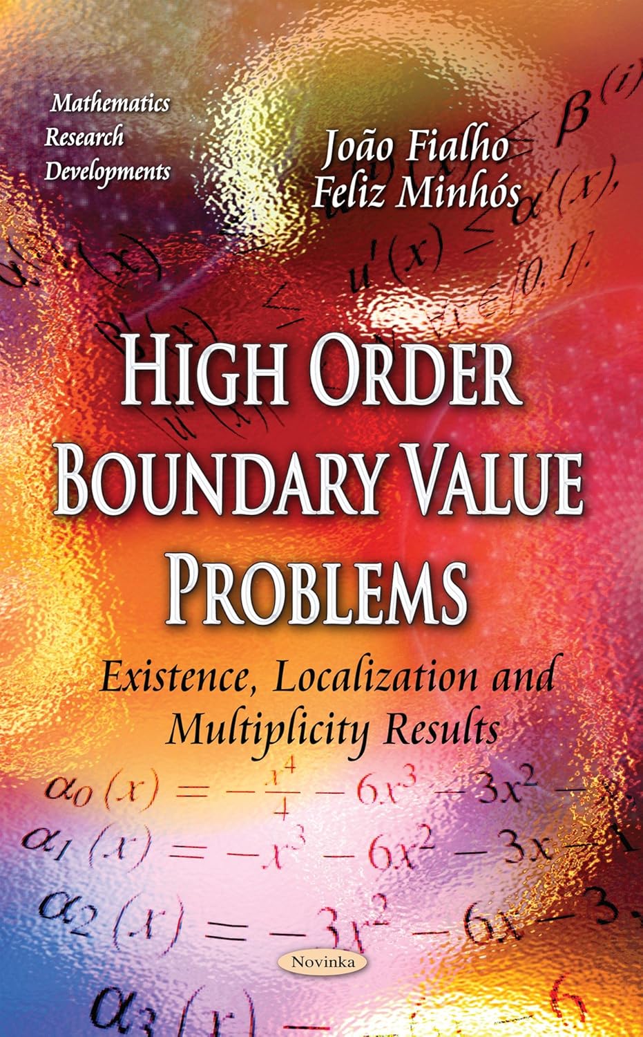 Amazon.com: High Order Boundary Value Problems: Existence, Localization ...