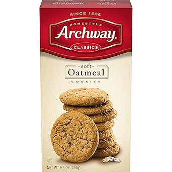 Amazon.com: Archway Cookies, Oatmeal Classic Soft, 9.5 Oz