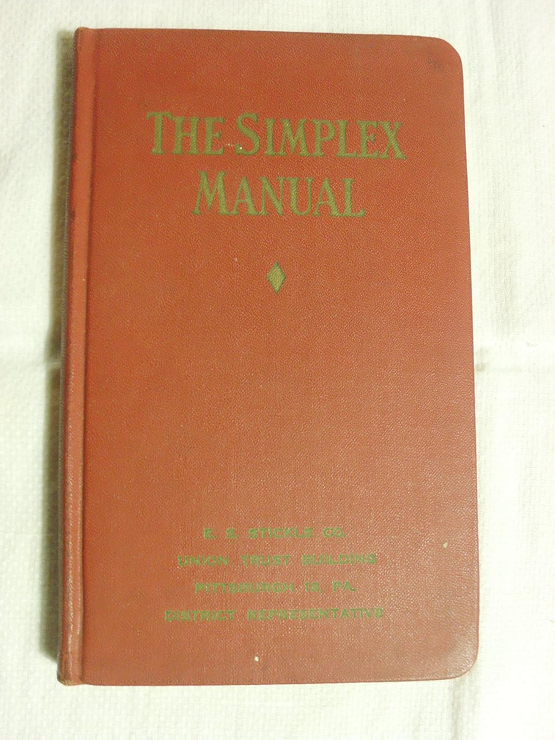 Simplex Manual 1953 Containing Tables and: n_aSimplex: Amazon.com: Books