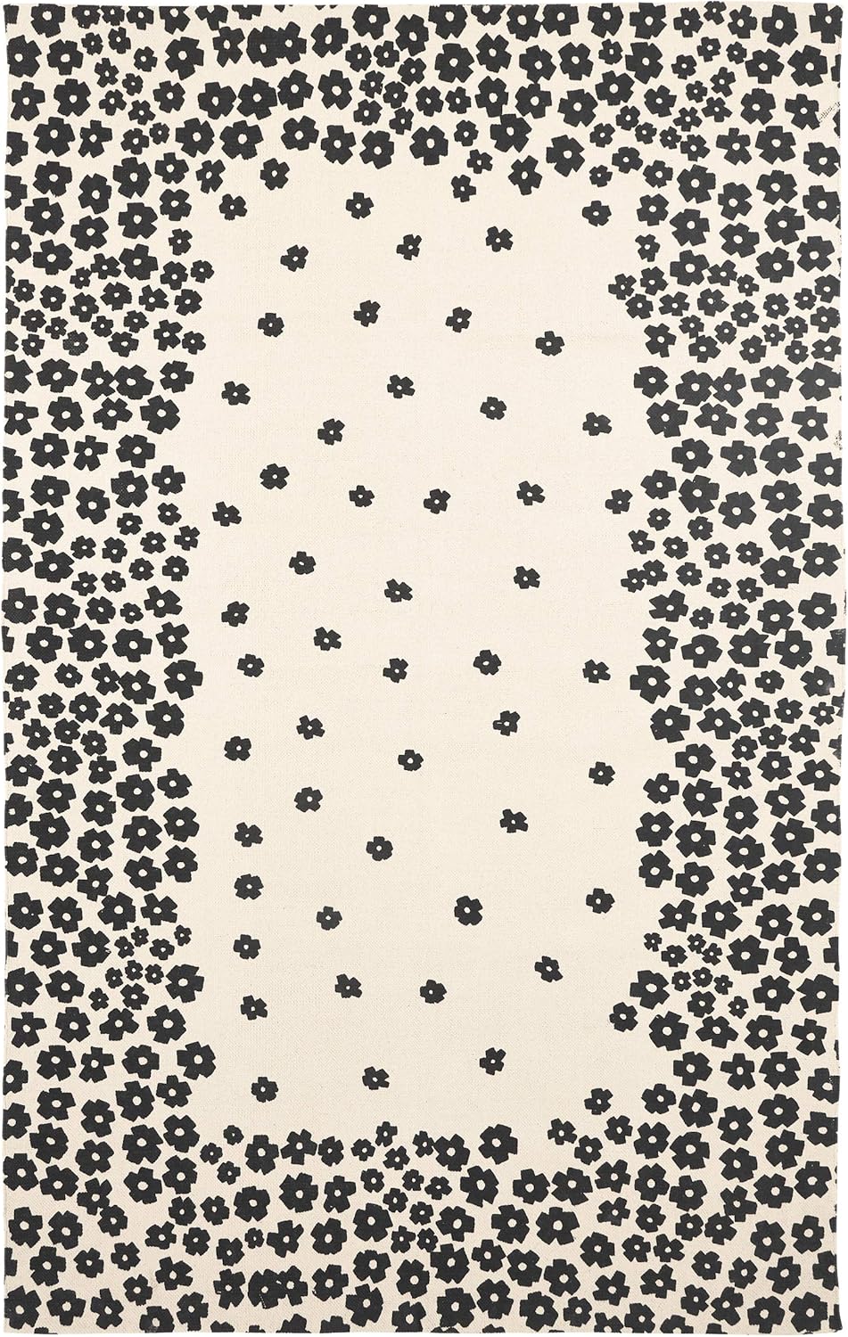 Amazon.com: Superior 100% Cotton Printed Wildflower Area Rug, 5' x 8 ...