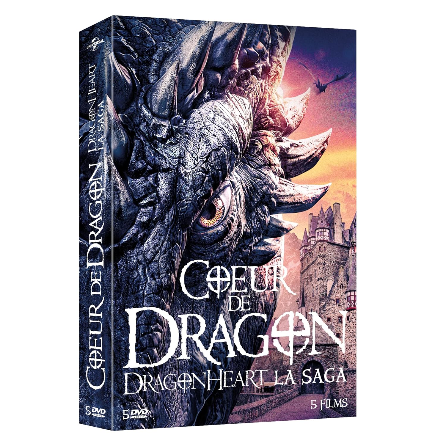 Coeur de dragon - DragonHeart - L'intégrale 5 films - Coffret 5 DVD ...