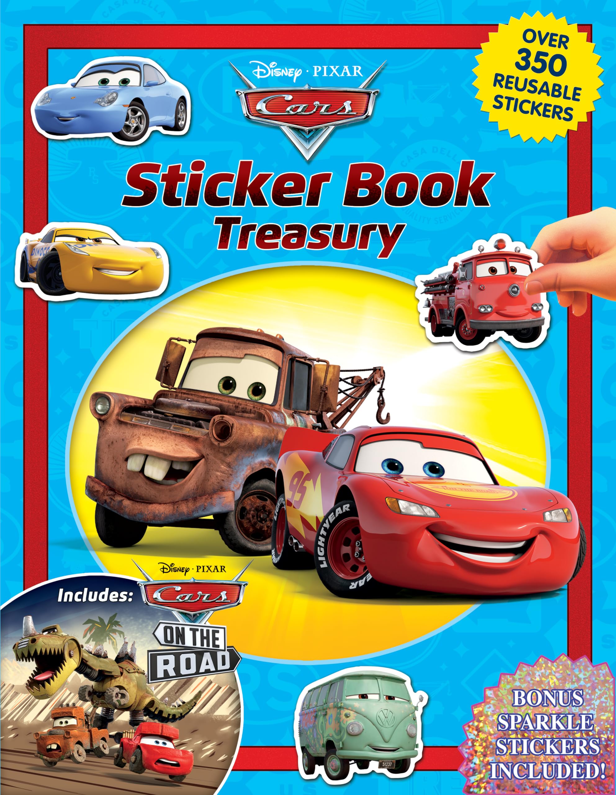 Disney Cars on the Road Sticker Book Treasury - Activity Books for kids ...