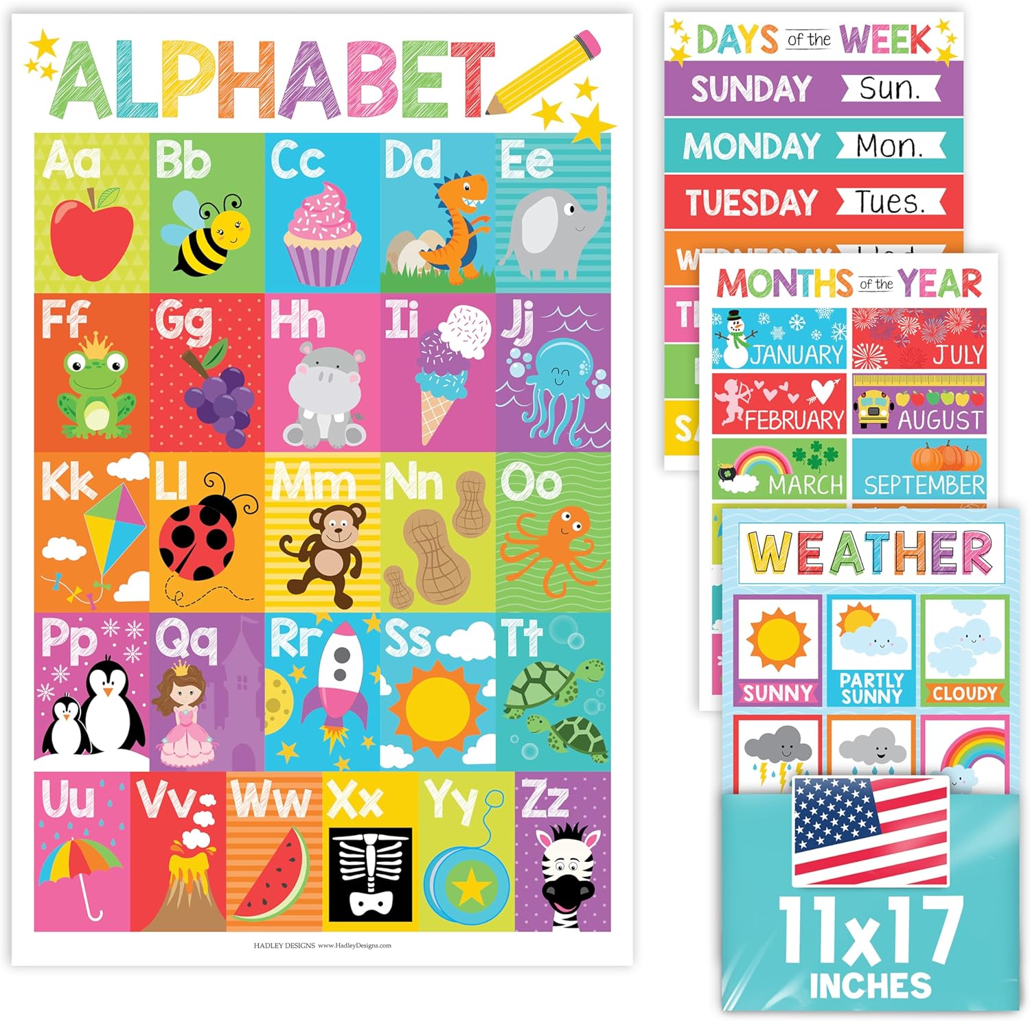 Alfabeto Educativo, Meses, Clima, Calendario de Chile | Ubuy