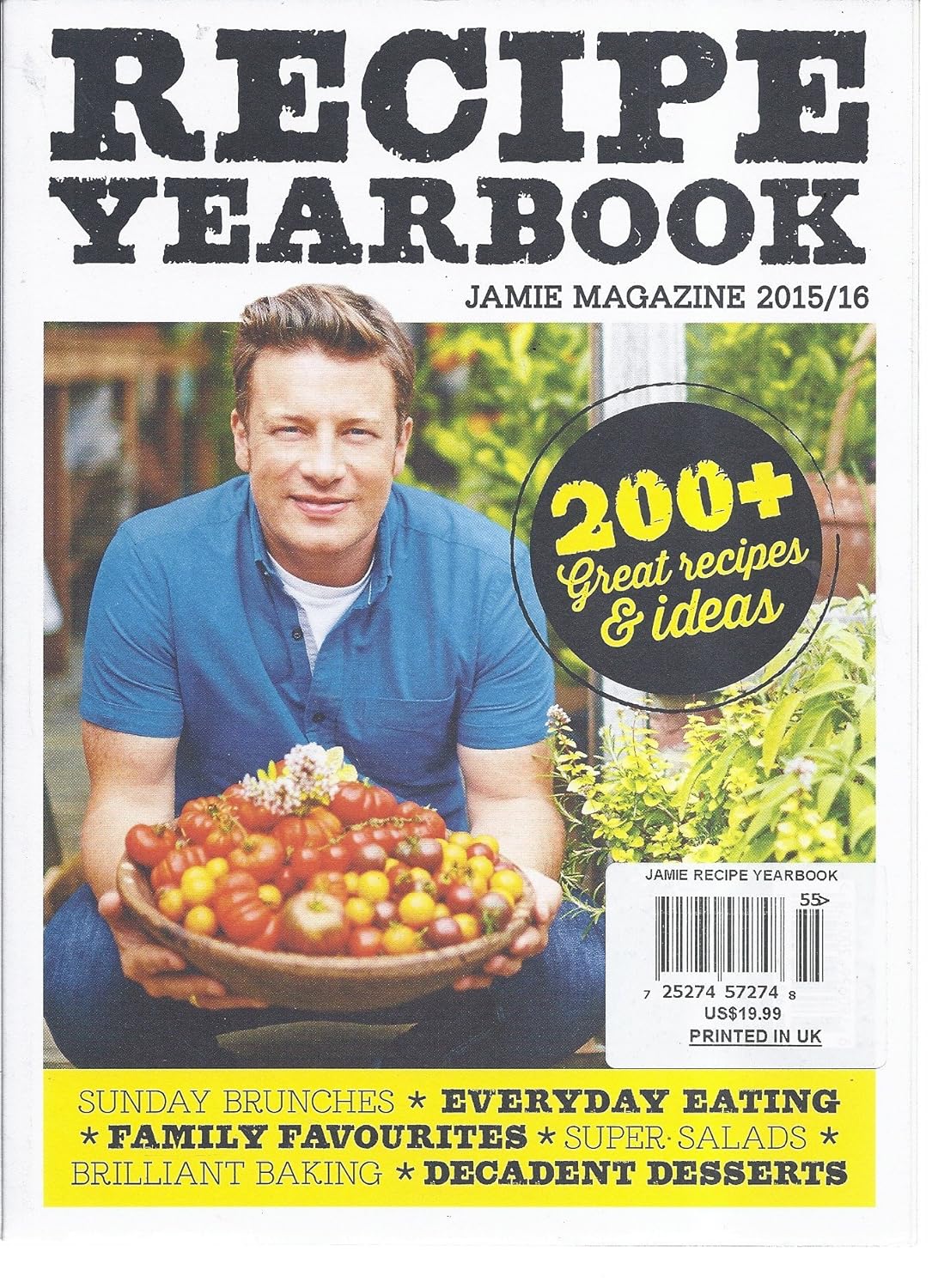 Jamie Magazine Recipe Yearbook 2015/16: Amazon.co.uk: 9780956300478: Books