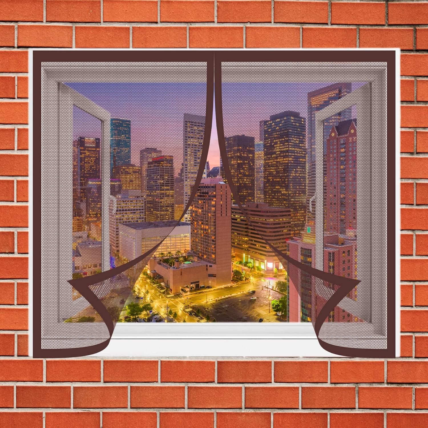 Mosquito Insect Mesh 245 x 260 cm(96 x 102inch) Transparent Window ...