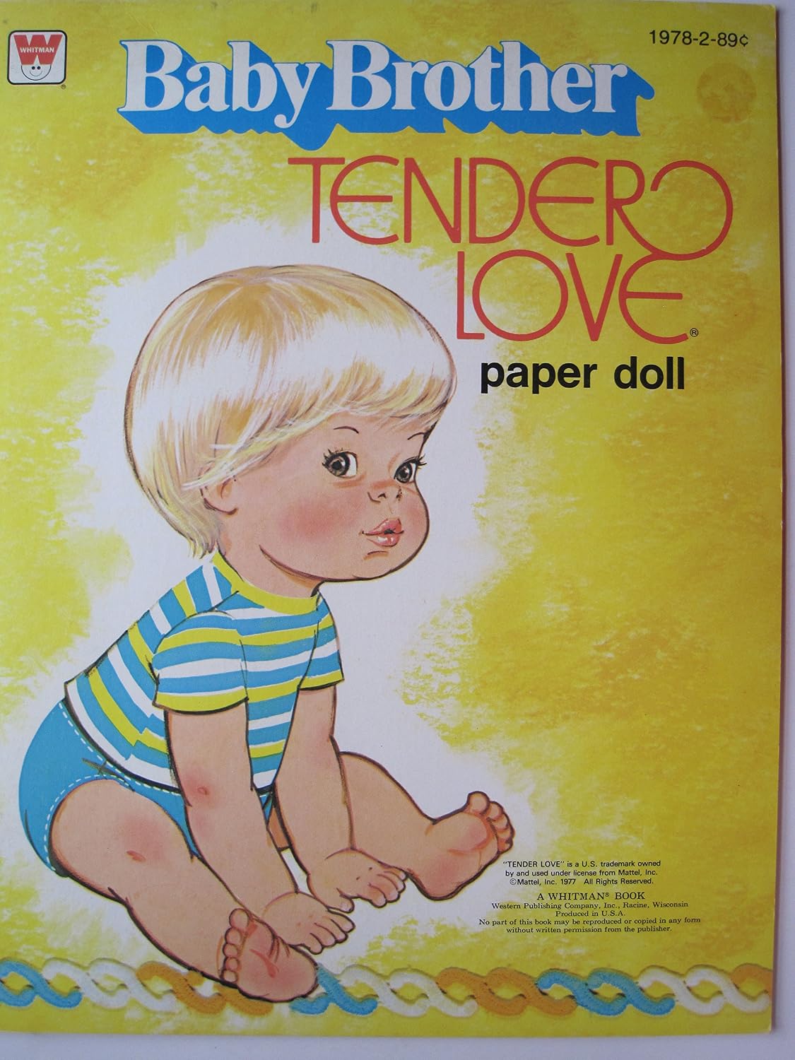 Baby Brother Paper Doll (Tender Love): unknown author: Amazon.com: Books