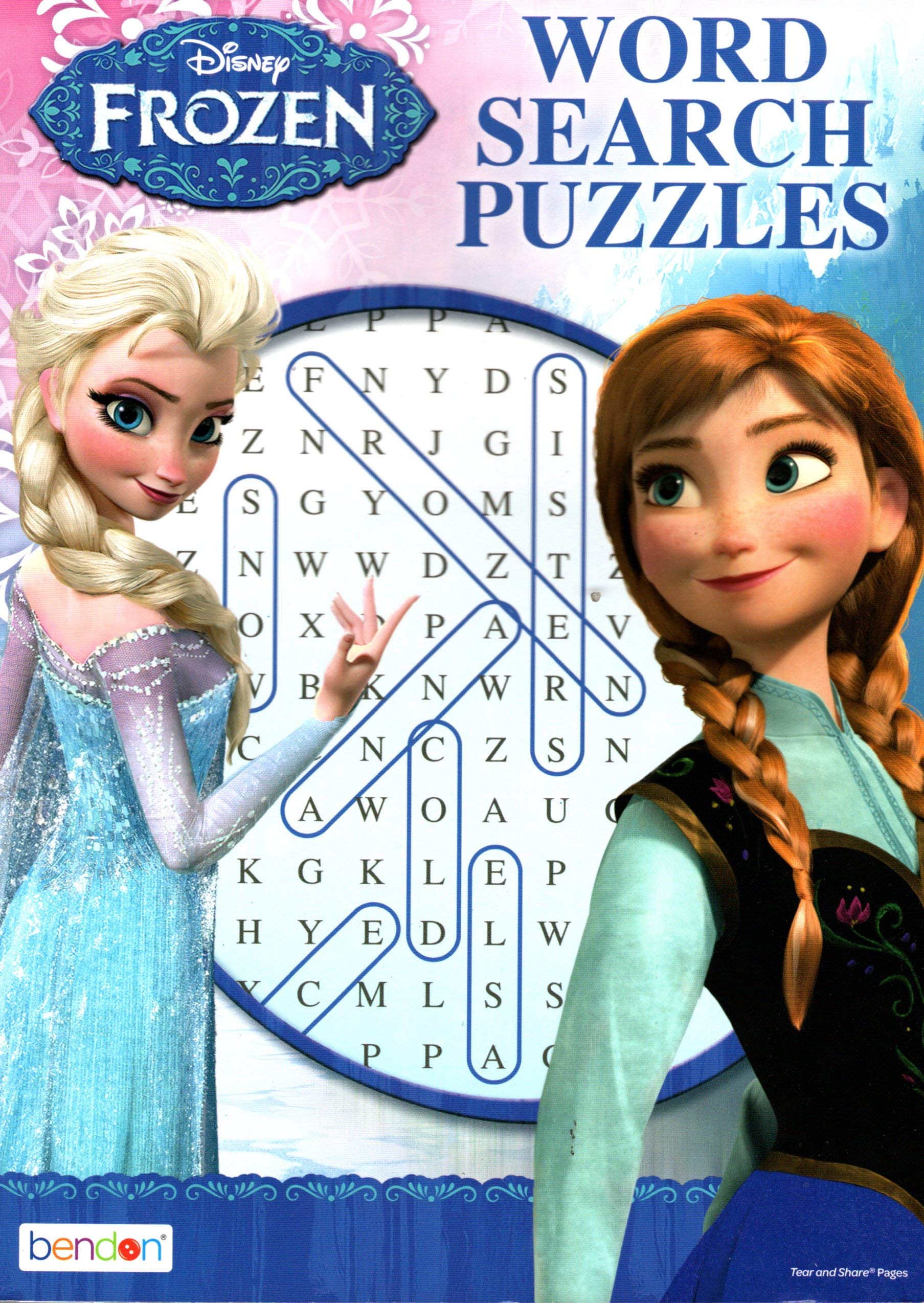 Disney Frozen - Word Search Puzzles - vol.3: Walt Disney Company ...
