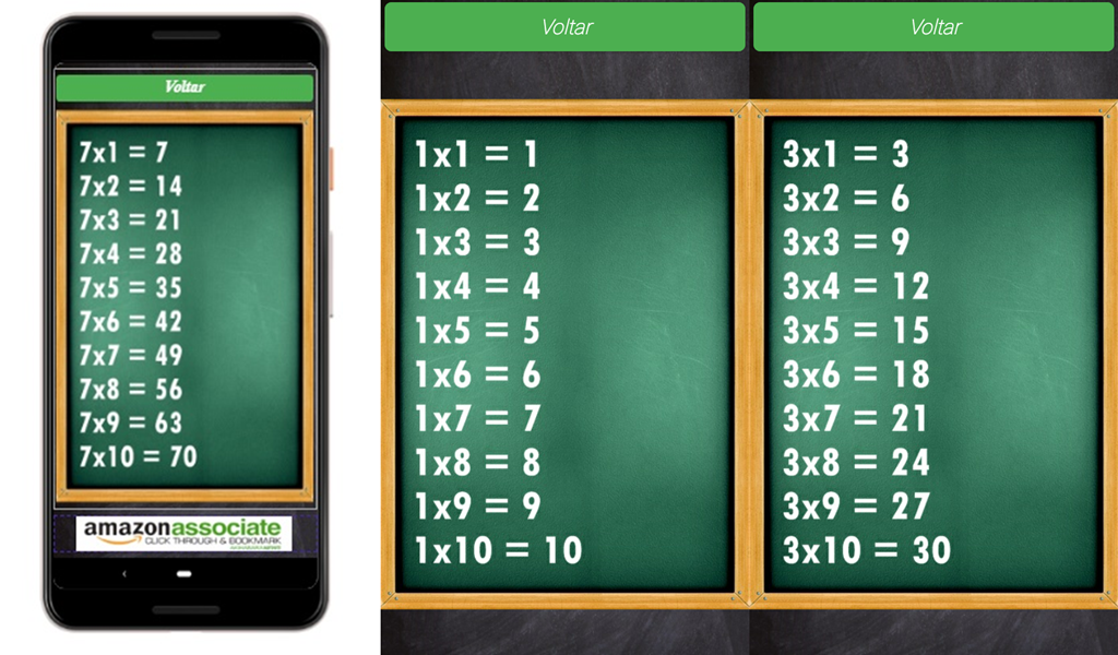 complete multiplication table - App on Amazon Appstore