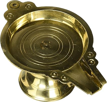 Amazon.com: Patra for Abhishek - Brass Statue : Home & Kitchen