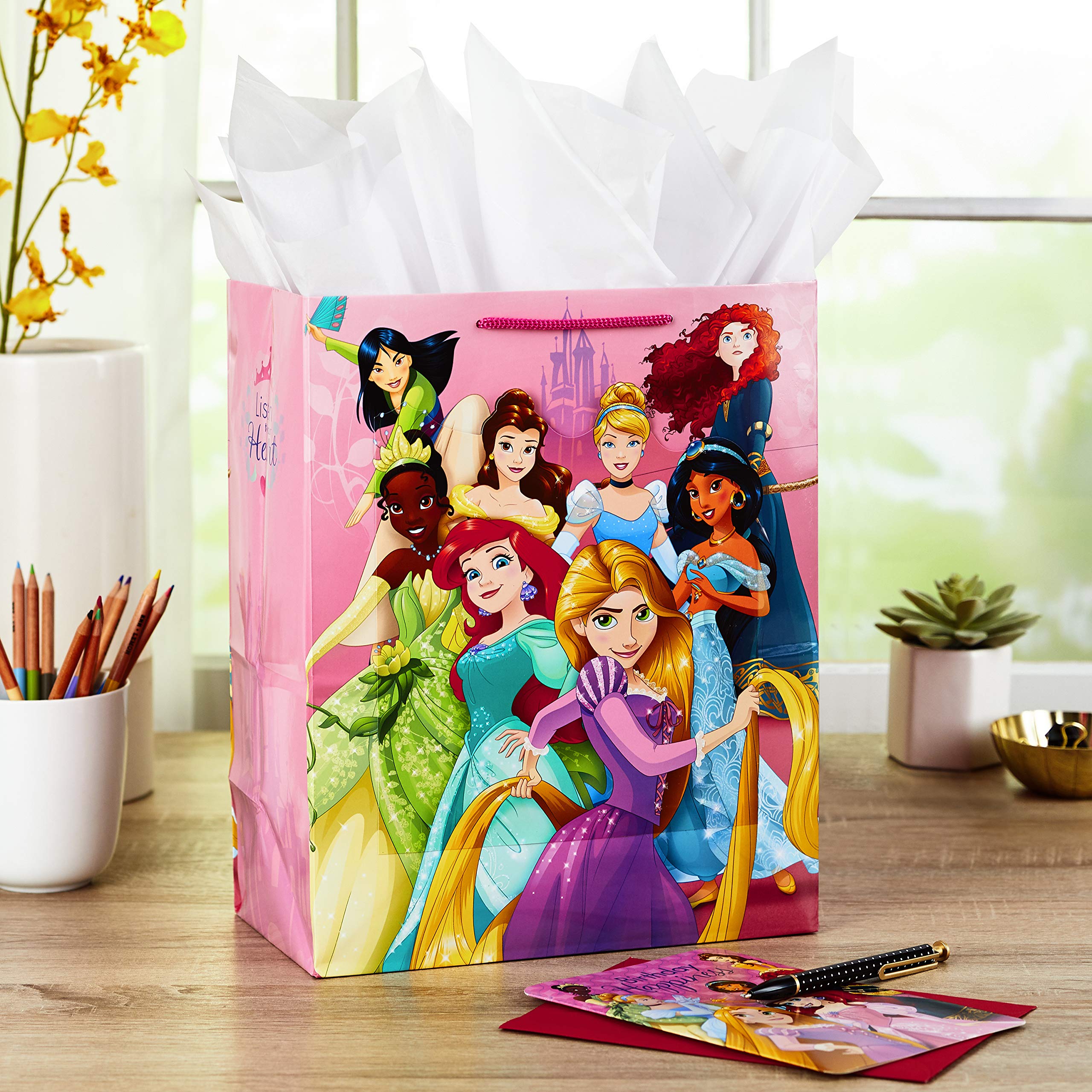 Snapklik.com : Hallmark 13" Large Disney Princess Gift Bag