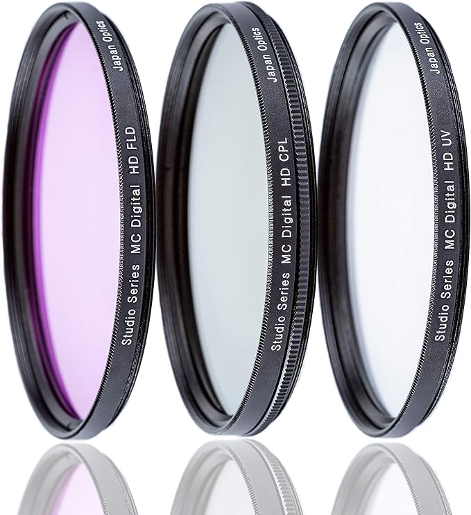 Amazon.com : Ultimaxx 3 Piece Professional Filter Kit for DSLR/SLR ...