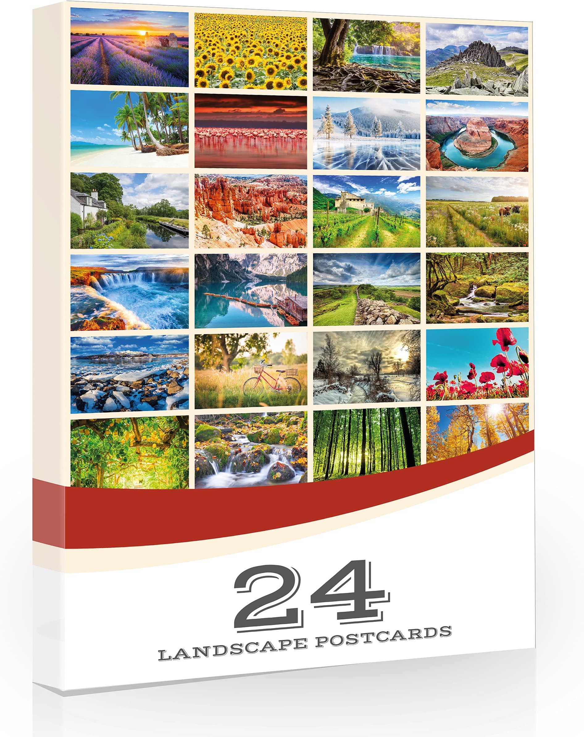 Olivia Samuel 24 x Beautiful Landscape Postcards from Stunning Scenic ...