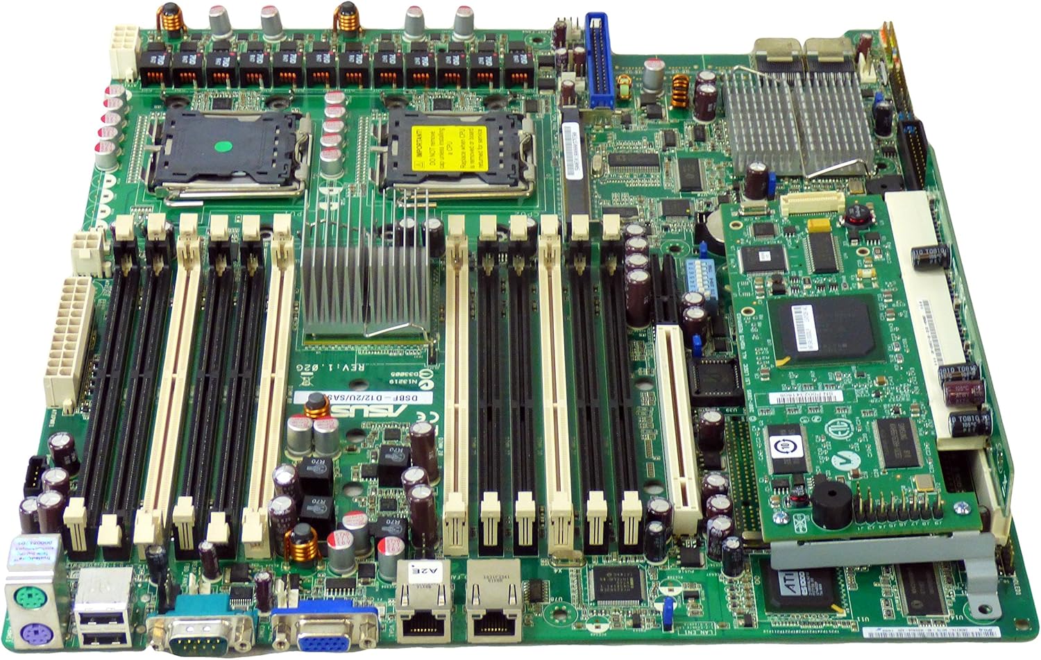 Asus DSBF-D12 LGA771 Intel 5000P FB-DIMM DDR2 – 667 SSI EEB Placa Base ...