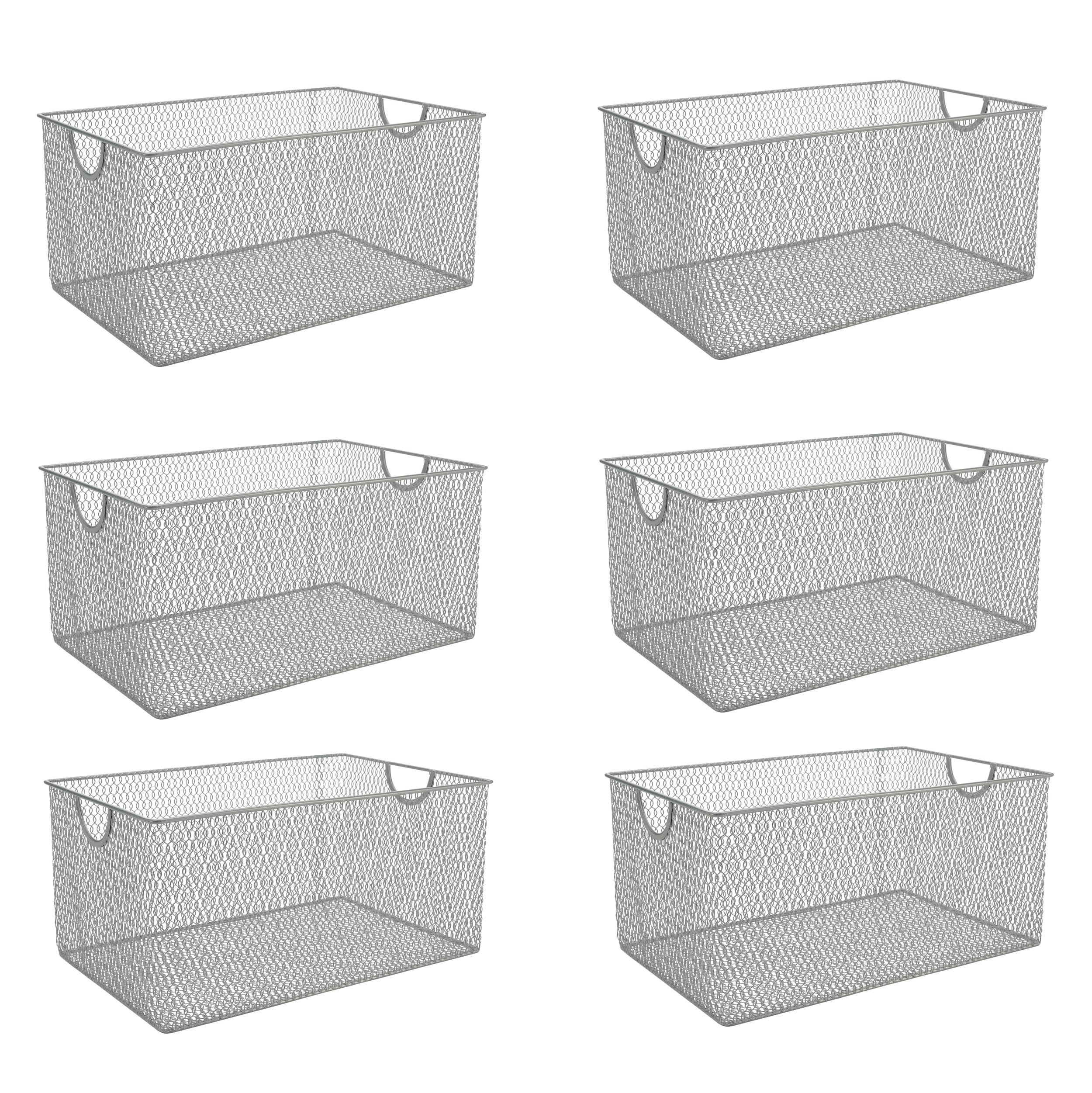 Amazon.com - YBM HOME Kitchen Pantry Organizer Wire Baskets for Shelves ...