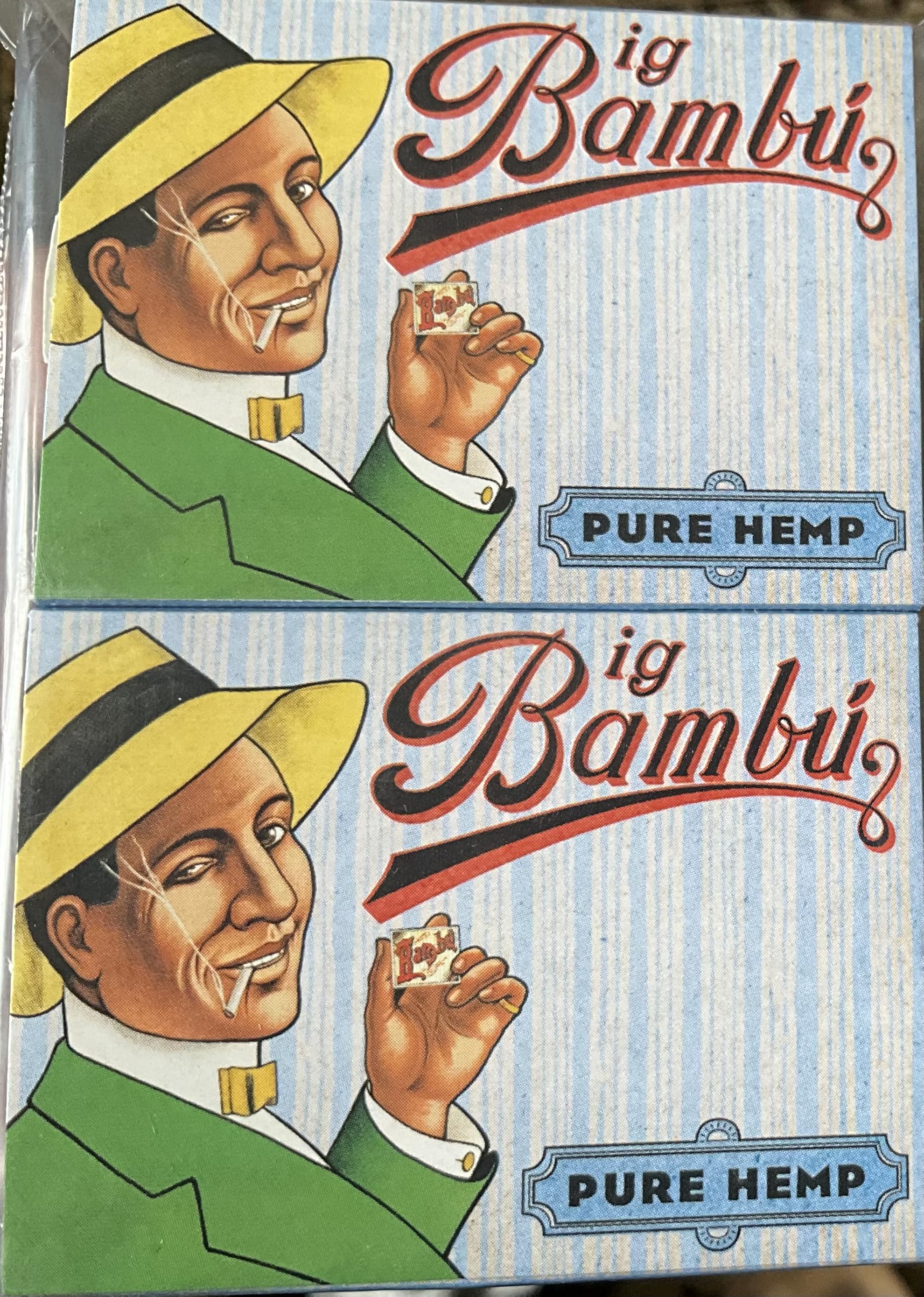 Amazon.com: Bambu - Big Bambu Pure Hemp Rolling Paper (10 Booklets ...