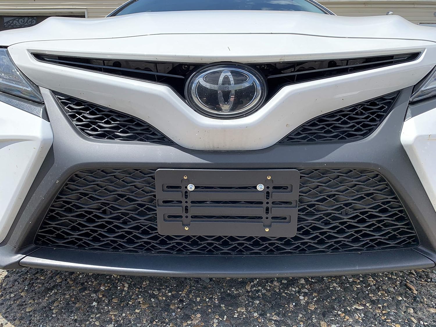 Amazon.com: Front Bumper License Plate Bracket for Toyota Camry Camry ...