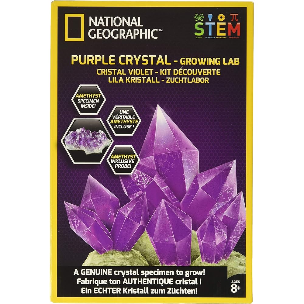 $4/mo - Finance NATIONAL GEOGRAPHIC Purple Crystal Growing Lab - DIY ...