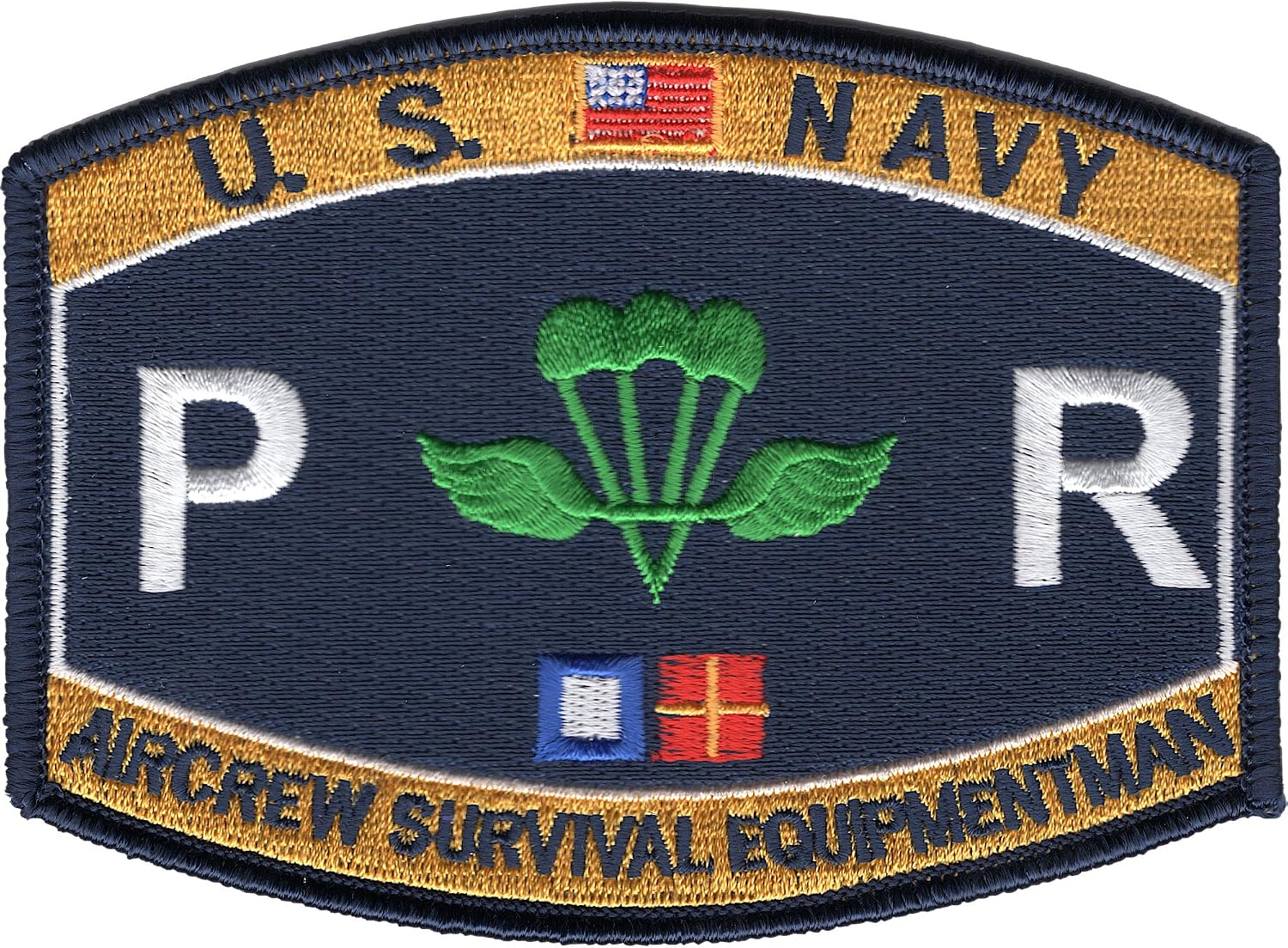 Amazon.com: PR Aviation Rating Aircrew Survival Equipmentman Parachute ...