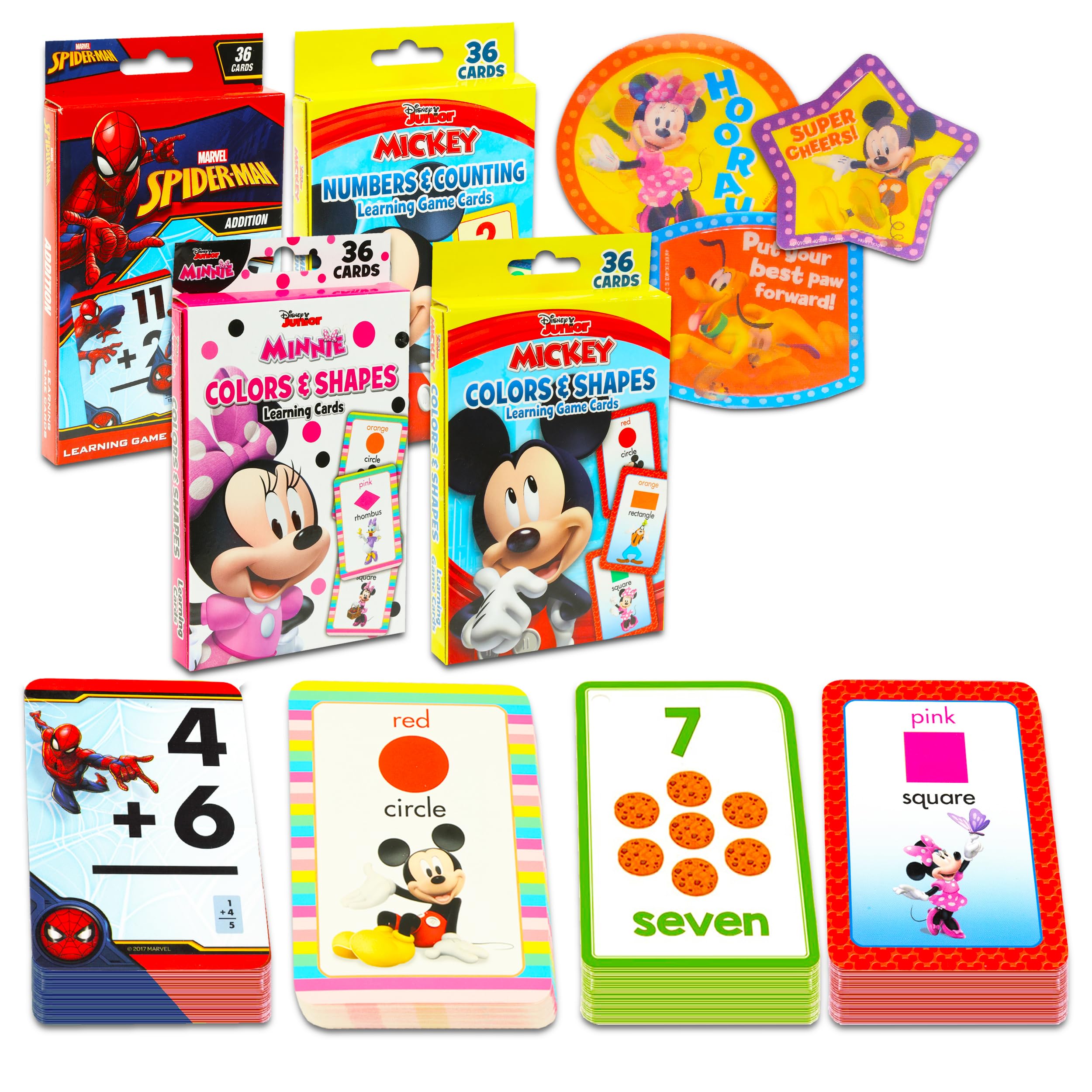 Disney Flash Cards For Toddlers 2 4 Bundle Of 4 | Desertcart Kenya