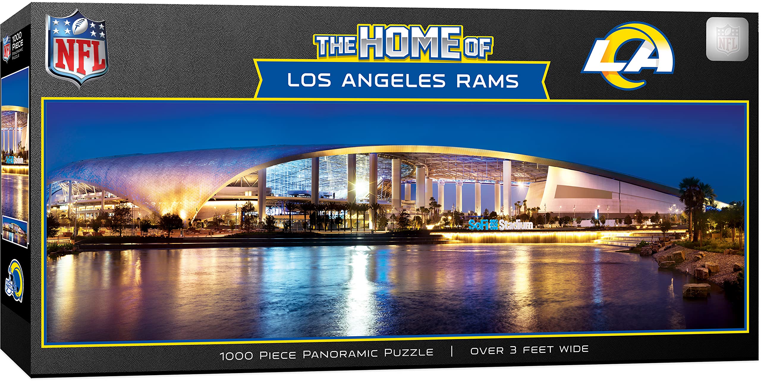 Amazon.com: Masterpieces 1000 Piece Sports Jigsaw Puzzle - NFL Los ...