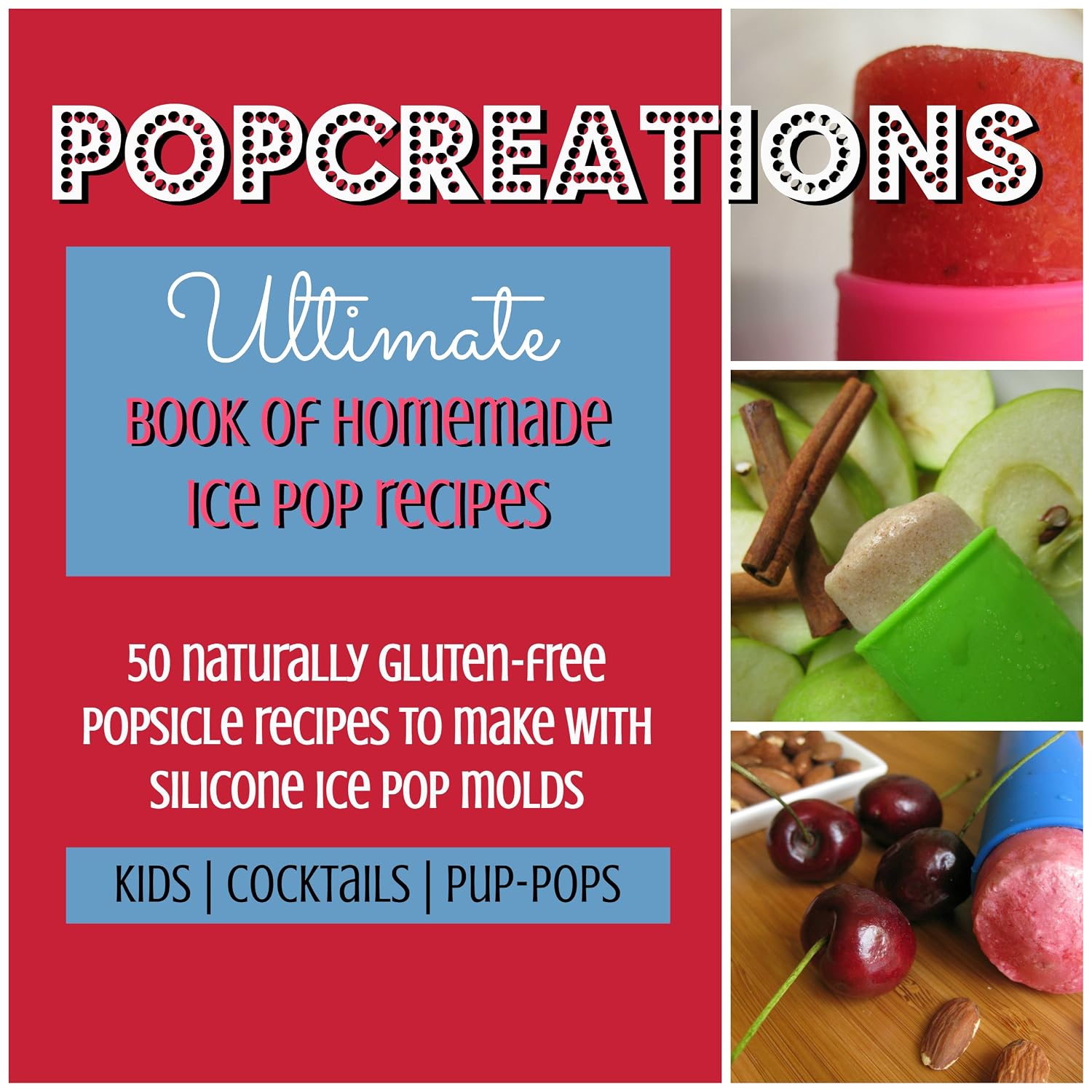 PopCreations Ultimate Book Of Homemade Ice Pop Recipes: 50 Naturally ...