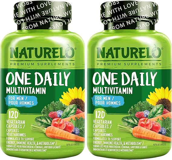 NATURELO Mens Multivitamins - One Daily Multivitamin for Men with ...