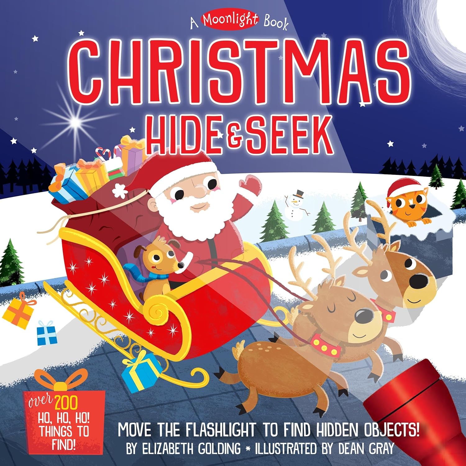 A Moonlight Book: Christmas Hide-and-Seek: Golding, Elizabeth, Gray ...