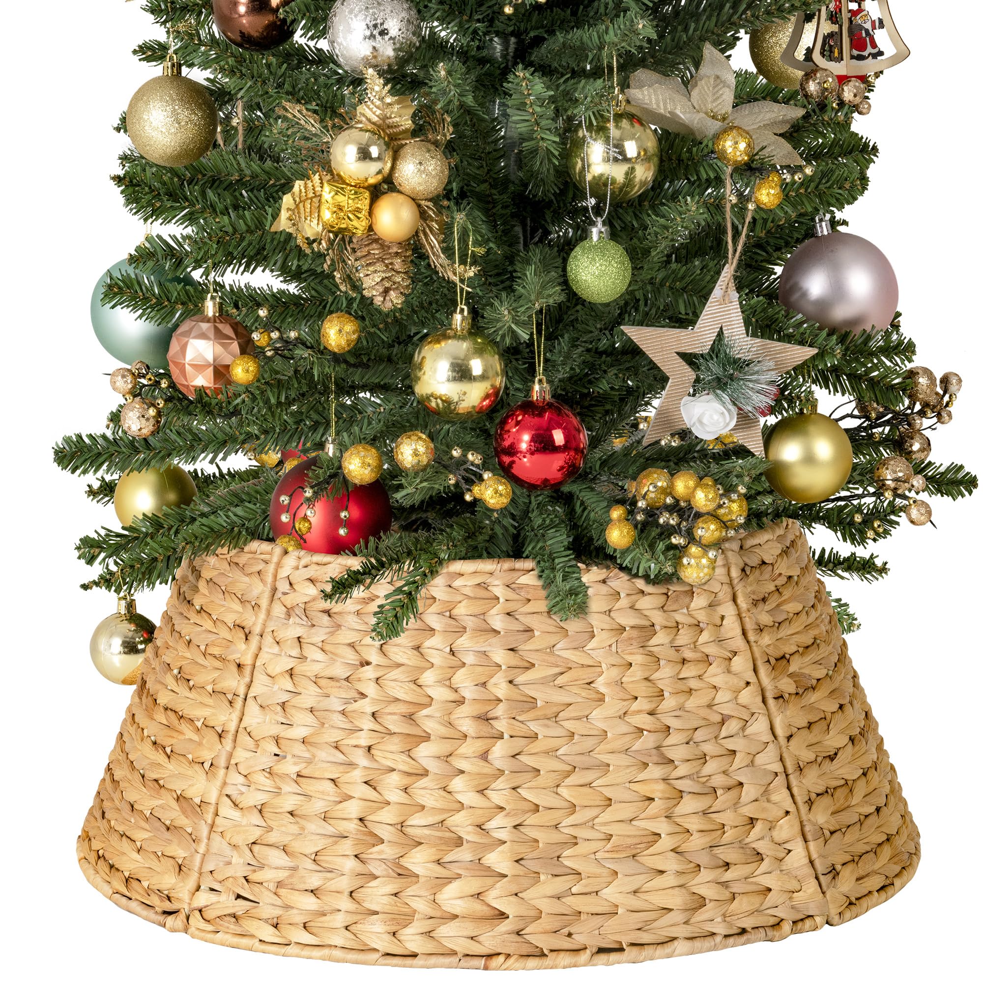 Amazon.com: StorageWorks 22.5 Inch Christmas Tree Collar, 4-Piece ...