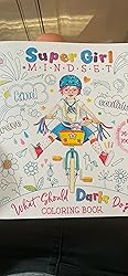Super Girl Mindset Coloring and Sticker Book: What Should Darla Do ...