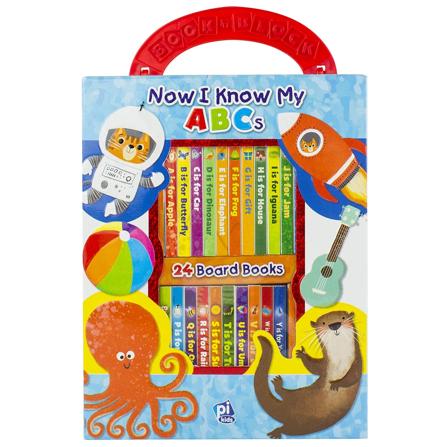 Amazon.com: Now I Know MY ABCs My First Library 24-Book Set - PI Kids ...