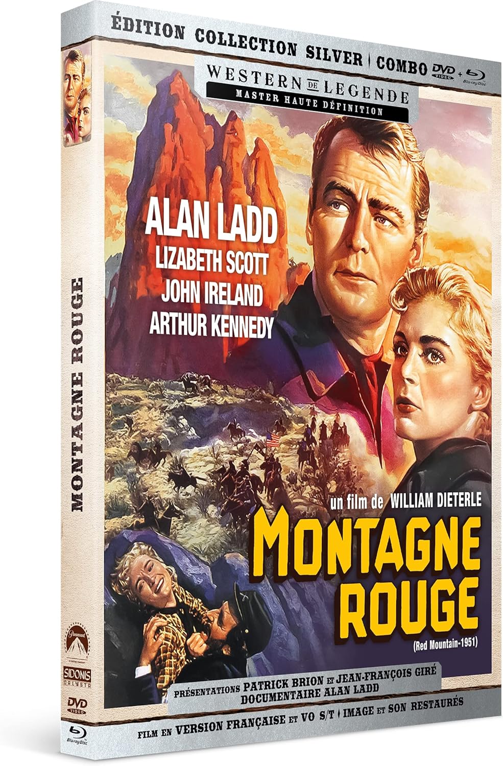 Amazon.co.jp | Montagne Rouge [Édition Collection Silver Blu-Ray + DVD ...