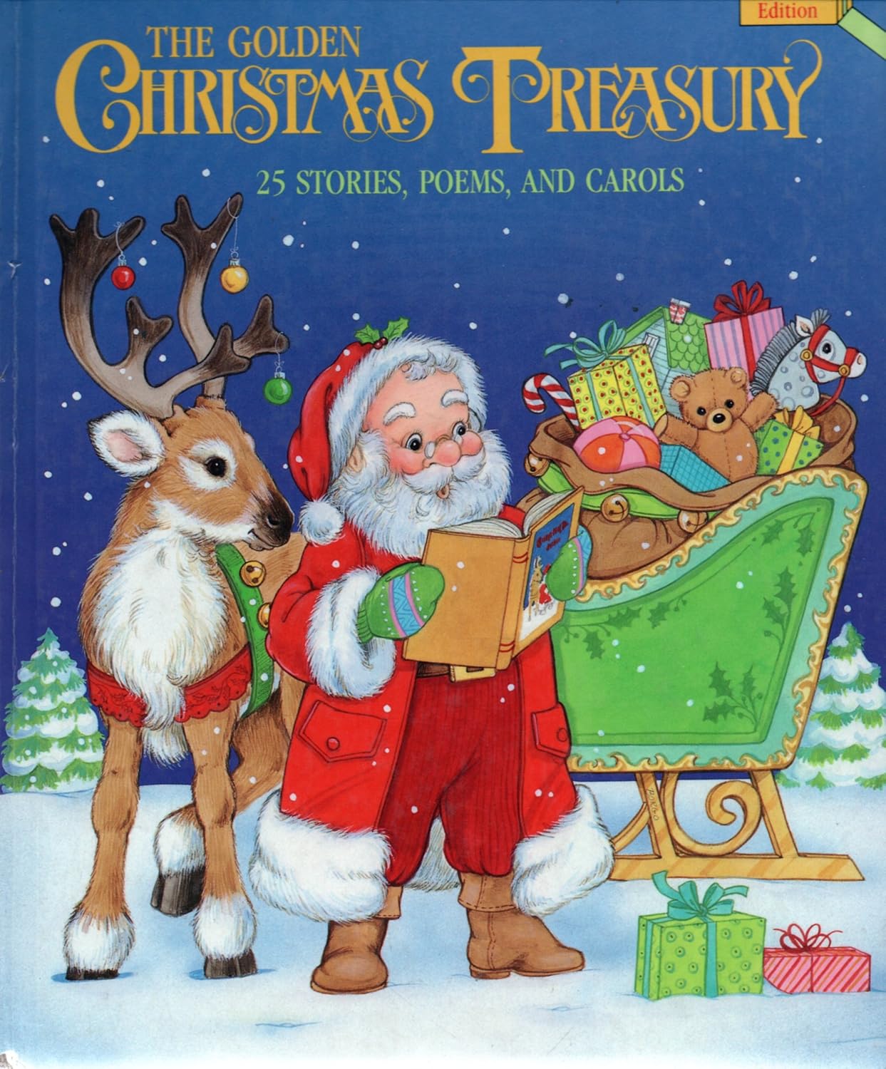 The Golden Christmas Treasury: 25 Stories, Poems, and Carols (Read To ...