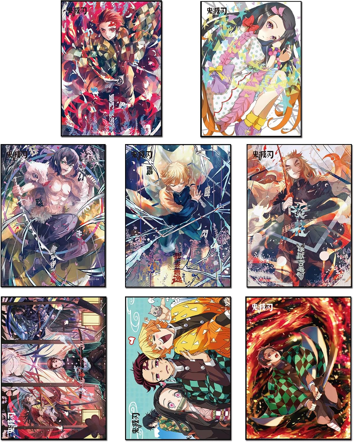 Amazon.com: Posters Japanese Anime Poster Art Prints for Home Wall ...