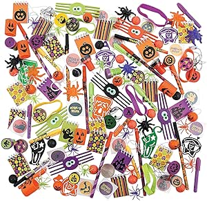 Amazon.com: Fun Express Halloween Iconic Toy Assortment (250 pieces ...
