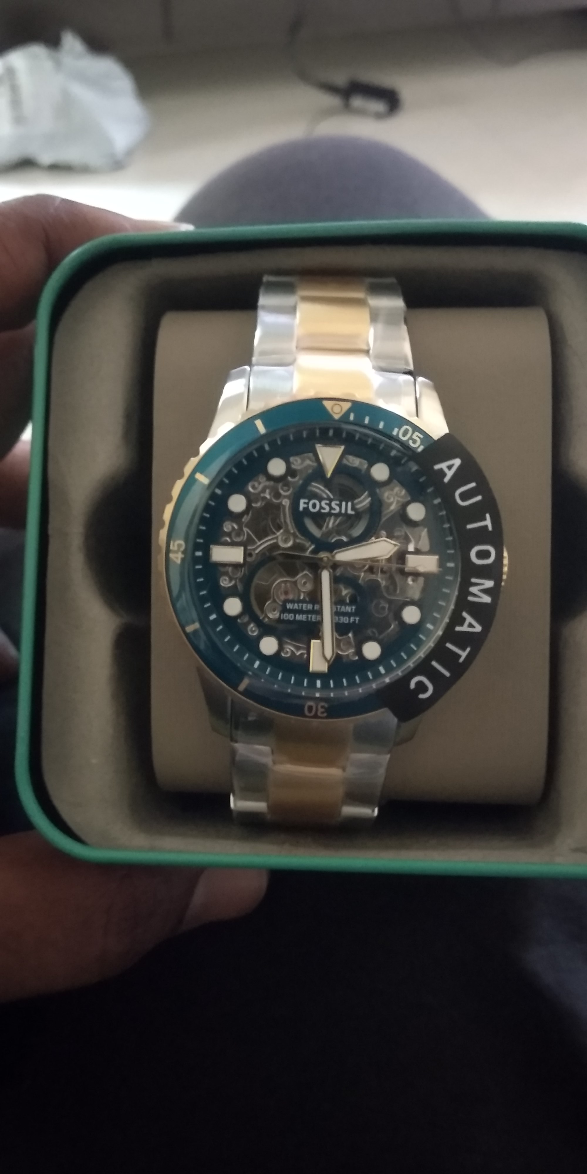 Fossil Fb-01 Analog Blue Dial Men's Watch-ME3191 : Amazon.in: Fashion