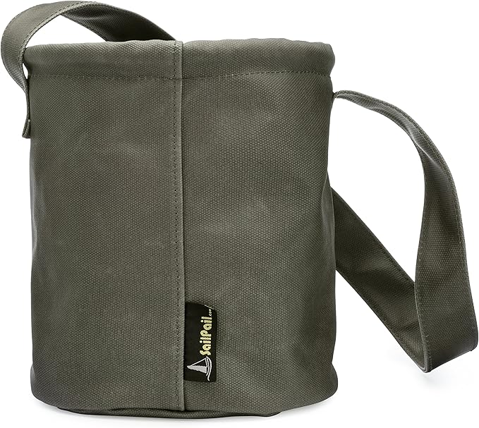 Amazon.com : Sail Pail Best Canvas Collapsible Bucket and Compact ...